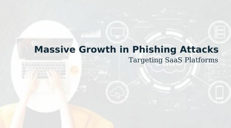 Massive Growth in Phishing Attacks Targeting SaaS Platforms